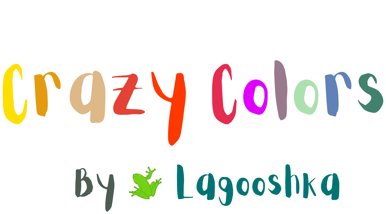 crazy colour logo